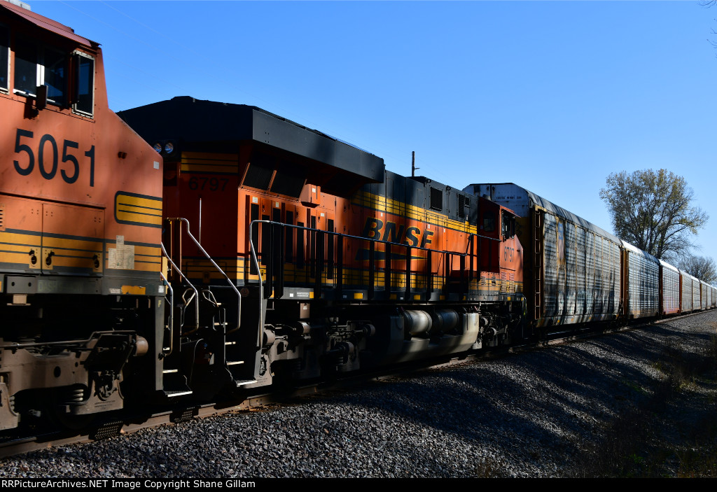 BNSF 6797 Roster shot.